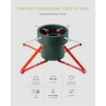 Tree Nest Large Christmas Tree Stand for Real Trees, Fashionable, Green ...