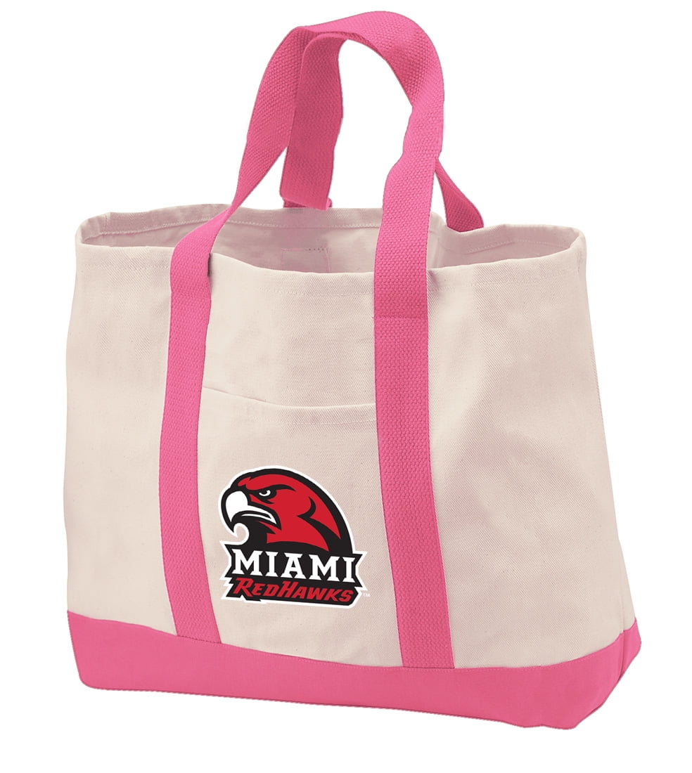Miami University Tote Bag CANVAS Miami University Tote Bags for TRAVEL ...