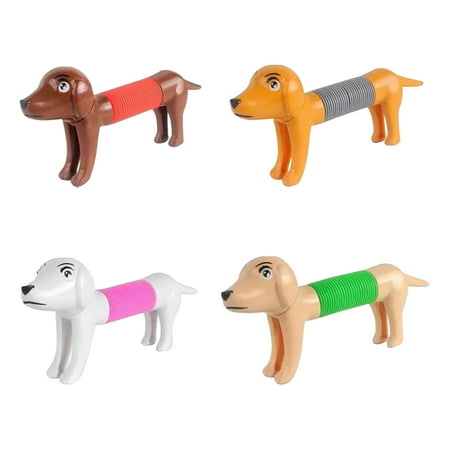 Flexible Stress Relief DIY Spring Dog Toy Fidgets Gift For Autistic ...