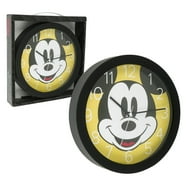 Disney Mickey & Minnie Mouse Shaped Deco Wall Clock - Walmart.com