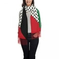 Custom Print Palestines Flag Scarf Women Men Winter Fall Warm Scarves ...