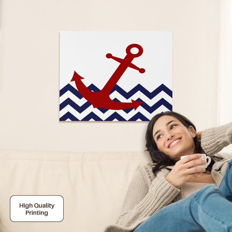 Chevron Anchor Printable