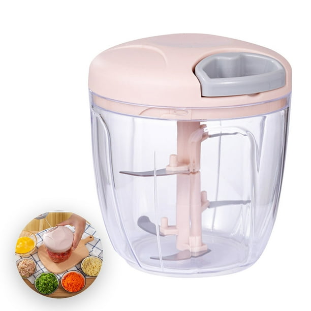 Yeacher Manual Food Chopper Manual Garlic Chopper Onion Chopper Garlic ...