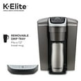 Restored Keurig K-Elite Single-Serve K-Cup Pod Coffee Maker, Brushed ...