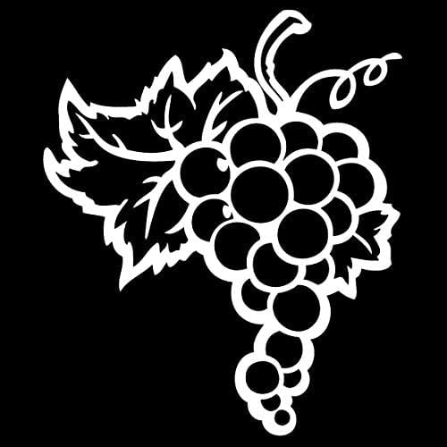 Grapes Garden Vineyard Fruit Winery Berry Vinyl Decal Sticker (GE-01 ...