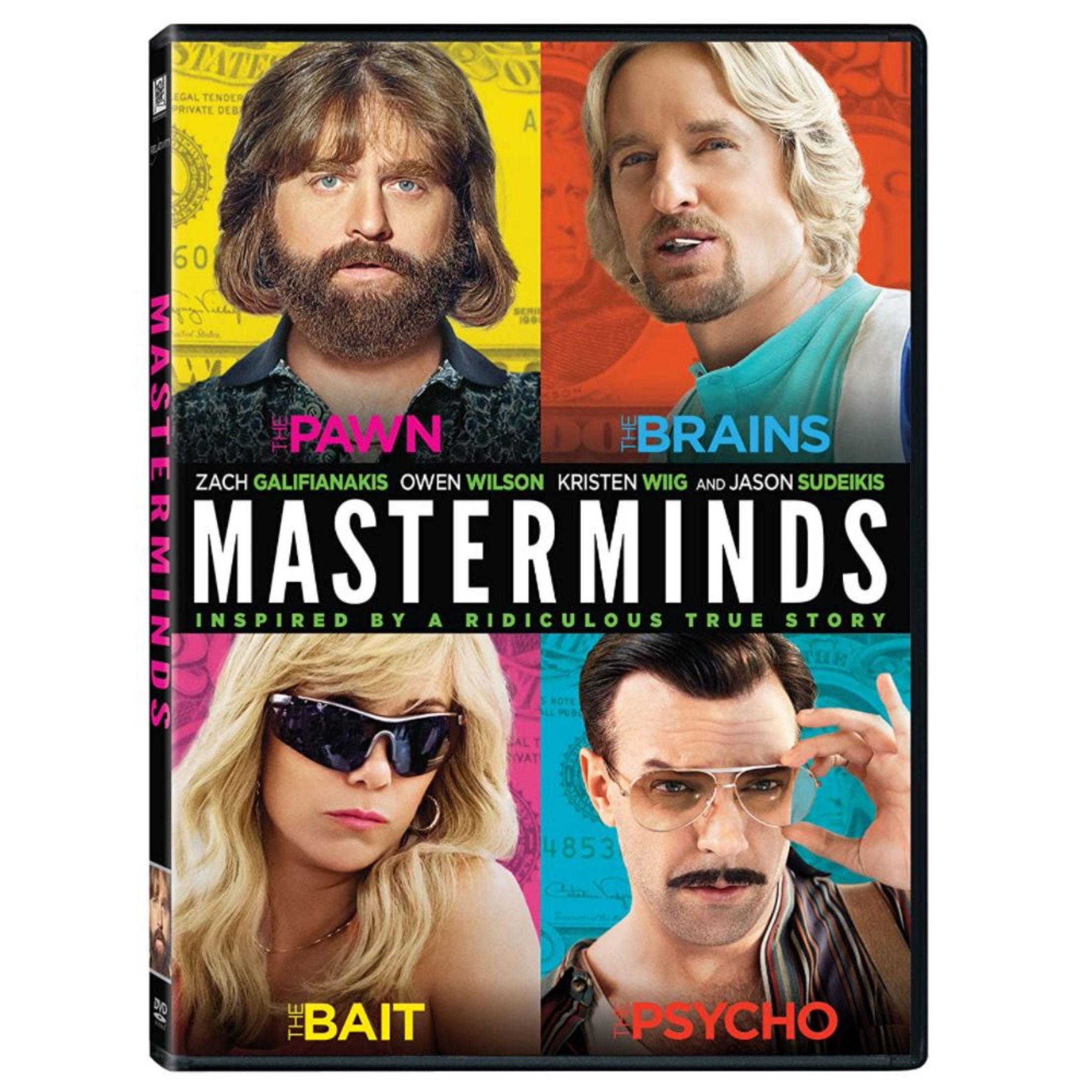 Masterminds (Widescreen DVD) - Walmart.com