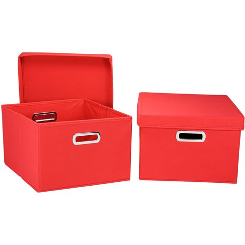 Household Essentials Nested 2-Piece Box Set with Lids - Walmart.com