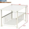 SimpleHouseware Stackable Under Sink Sliding Basket Organizer Drawer ...