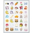 35pcs Cute Animal Stickers Adorable Cartoon Stickers Fantasy Elements ...
