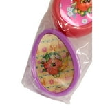 Shopkins 6 Pack Figural Easter Eggs Lenticular Unfilled Candy Treat ...