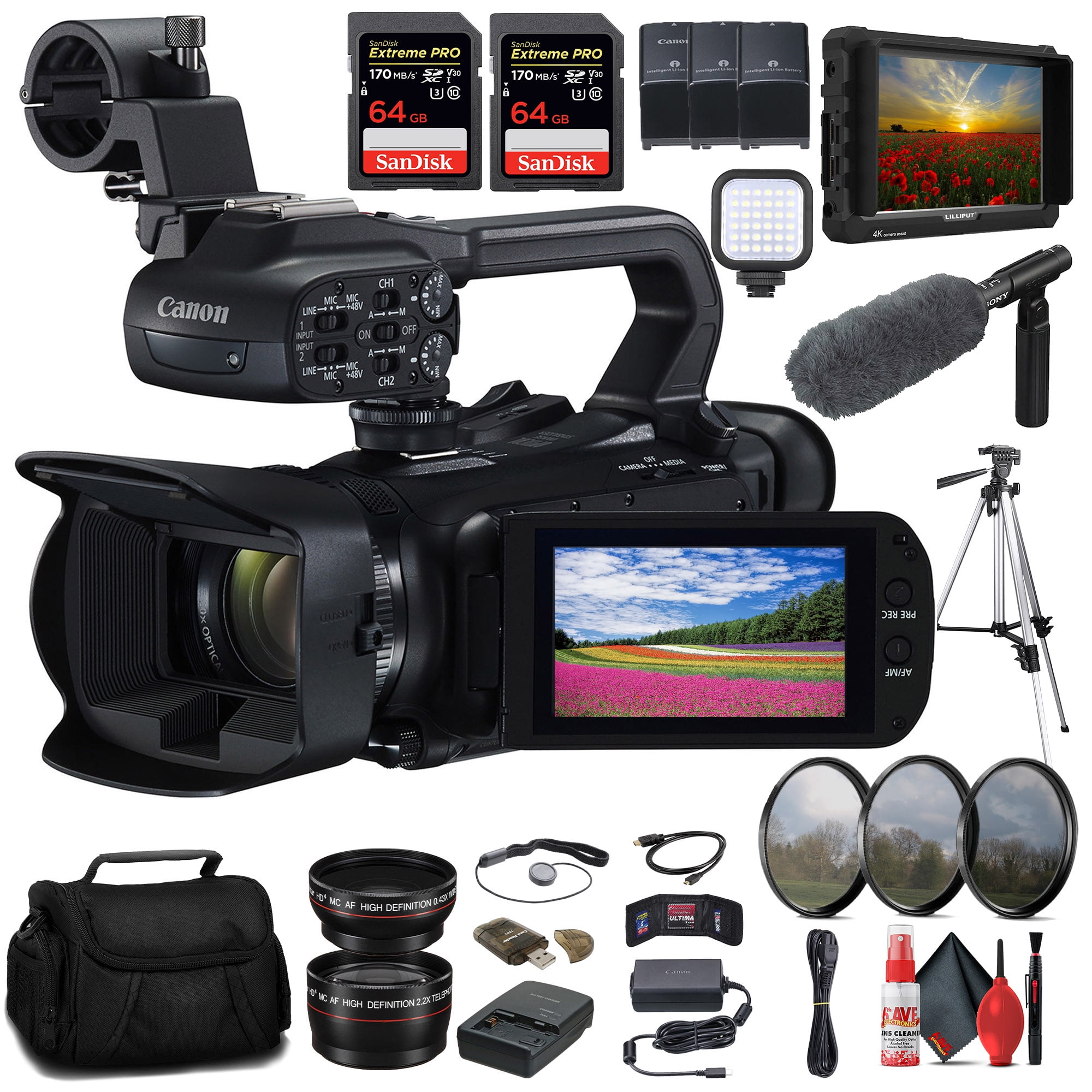 Click here for Canon Xa60 Professional Uhd 4k Camcorder + Pro Acc... prices