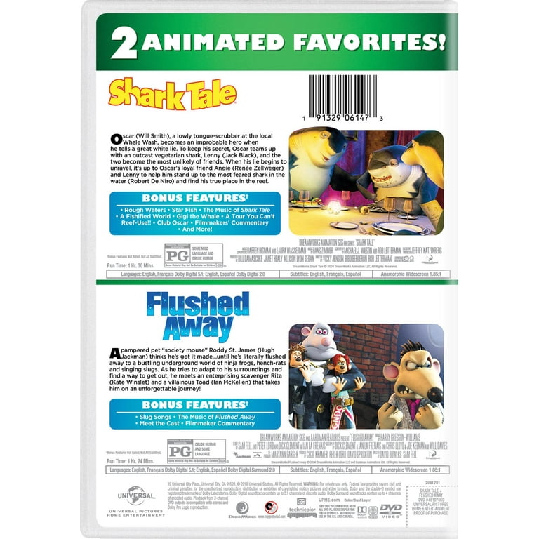 Shark Tale Dvd Plate