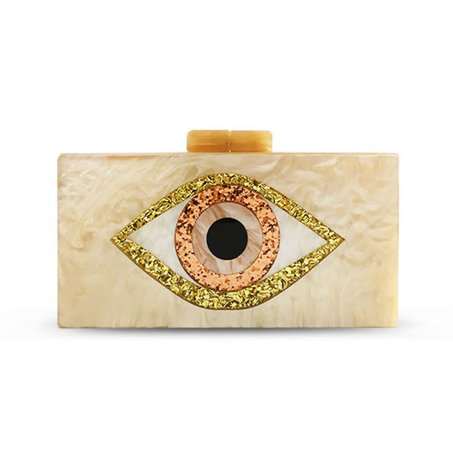 Click here for Nielieping Clutch Purses For Women-Evil Eye Acryli... prices