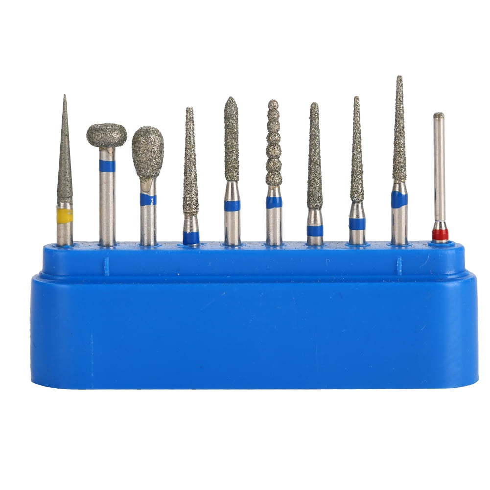 Yosoo 10pcs Dental High Speed Bur Diamond Polishing Tooth Preparation ...