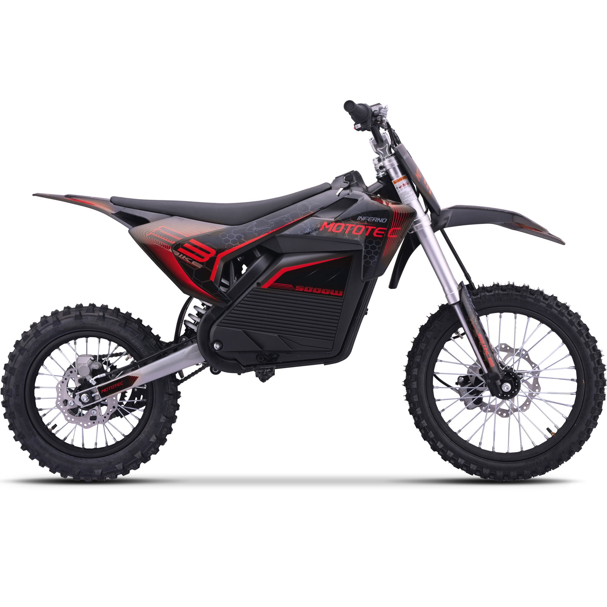 MotoTec 72v Pro Electric Dirt Bike 5000w Lithium Red Australia | Ubuy