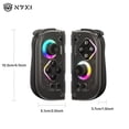 NYXI Hyperion 2 Wireless Gamepad with Hall Effect No Drift, Turbo, Wake ...