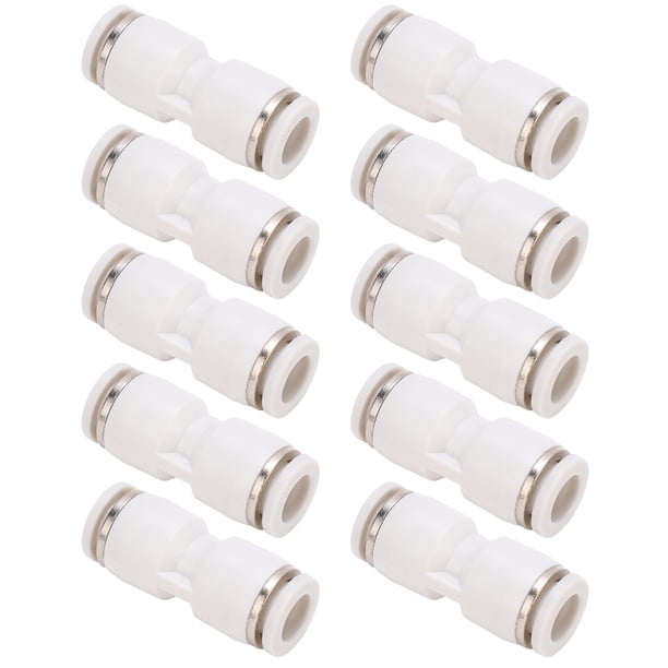 Conectores de empuje neumáticos, 10 piezas Conectores de empuje rectos ...