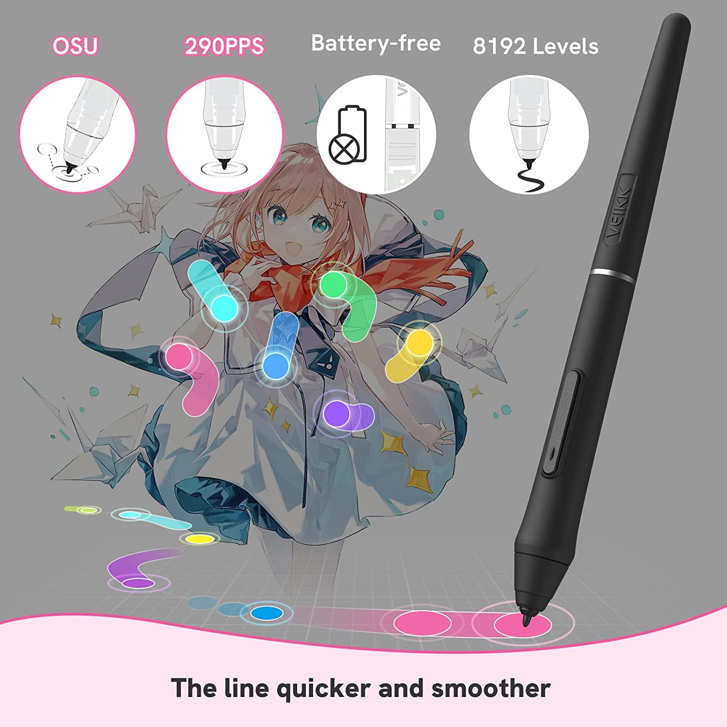 VEIKK VK430 Drawing Tablet 4x3 inch OSU Tablet Sri Lanka | Ubuy