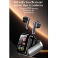Full Color Touch Screen Earbuds Wireless Bluetooth Earphones 5.4 ...