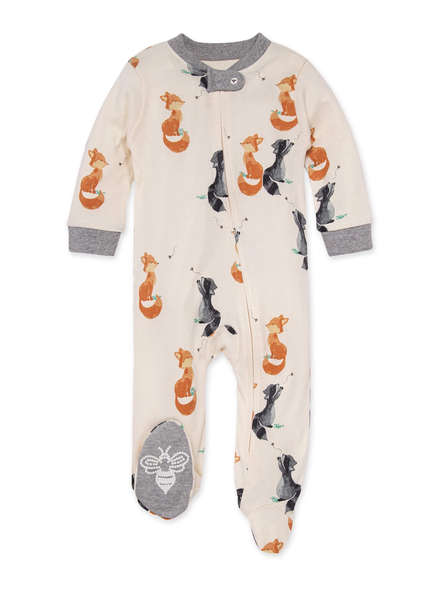 Burt's Bees Baby Baby Boy Sleep and Play PJs, 100% Organic Cotton One ...