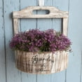 XDDST Rural Retro Wall Mounted Flower Pots Flower Flower Racks Wall ...
