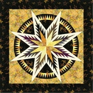 Quiltsmart Mary's Flower Garden Quilt Printed Interfacing Kit Pack ...