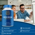 Iron Brain Capsules, Maximum Strength Pills Cognitive and Brain, IronBrain Supplement for Neuro ...
