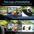 7-inch Touchscreen Wireless Car Stereo, Portable Car Radio Receiver ...
