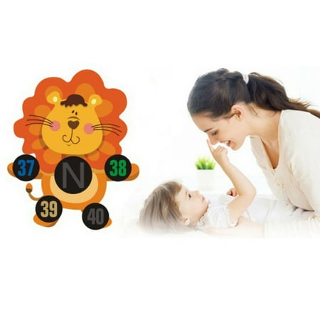 6Pcs Baby Head Thermometer Cartoon Forehead Thermometer Sticker Infant ...