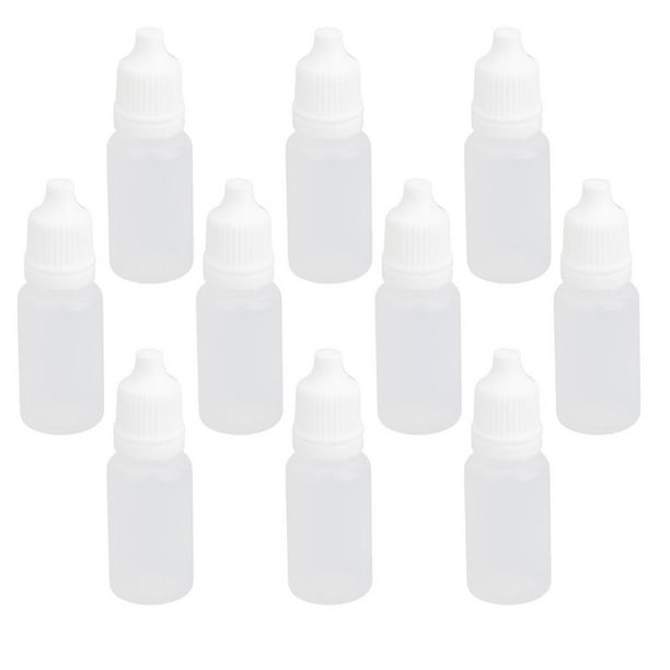 lionlar 10 Packs Mini Empty Dropper Bottles Oil Perfume Liquid Eye ...