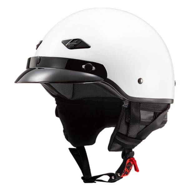 LS2 Bagger Solid Gloss Pearl White Helmet size 2X-Large - Walmart.com