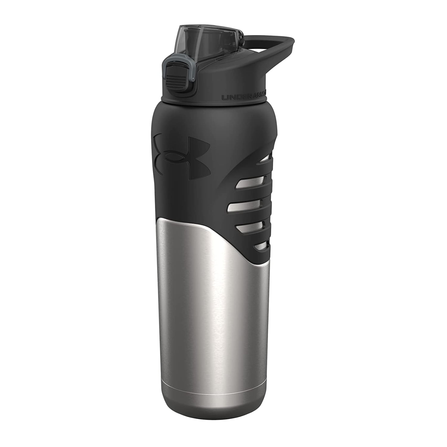 Dominate Stainless Steel Water Bottle, 24oz, Silicon Body Grip, Vacuum ...