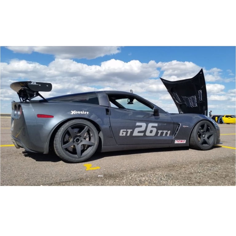 C6 Corvette T1 Hood Louvers Kit Trackspec T1 Center Vents / Louver