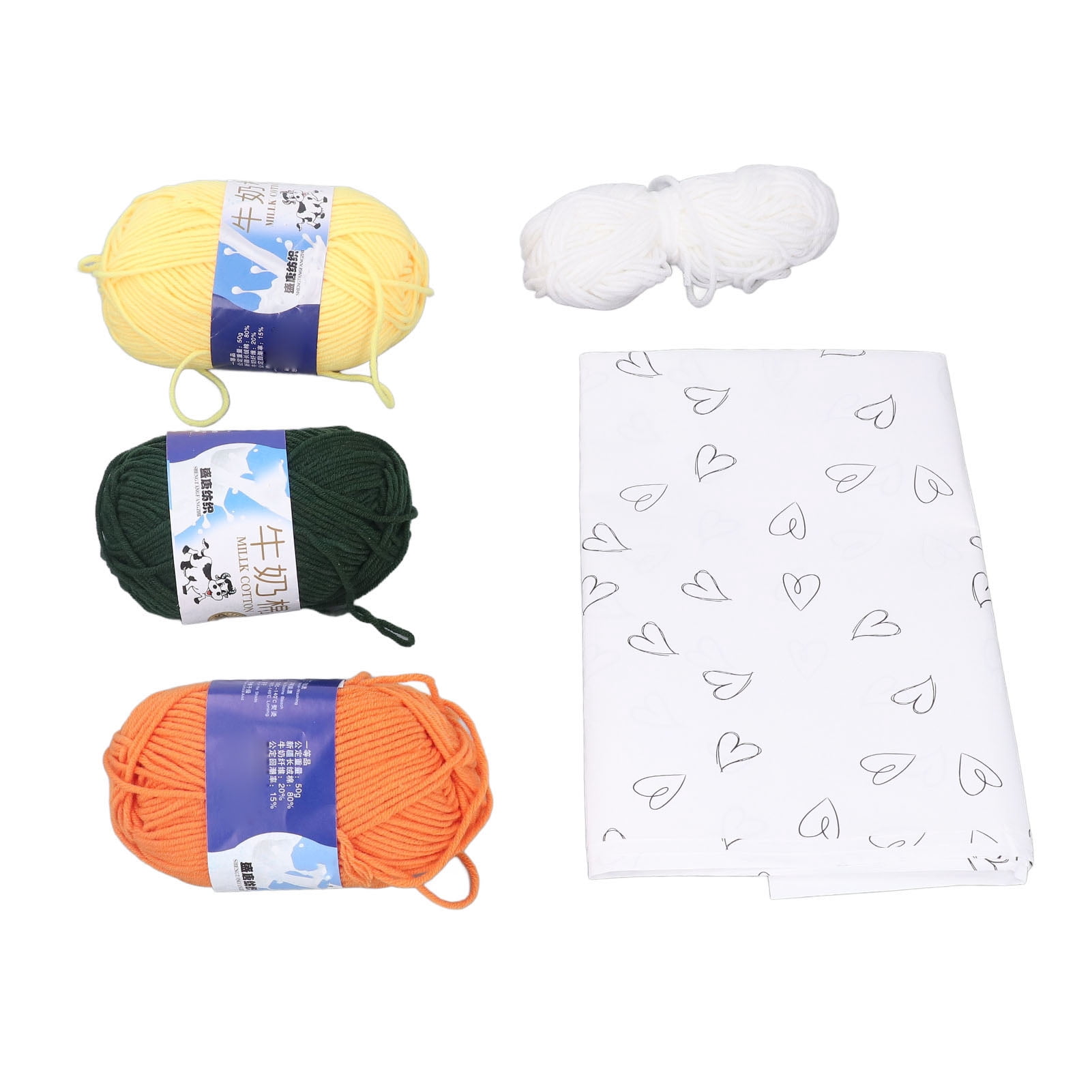 Conjunto de material para ramo, material para ramo tejido a mano ...