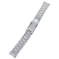 Raindrops 20mm Stainless Steel Link Bracelet Watch Band Strap with ...