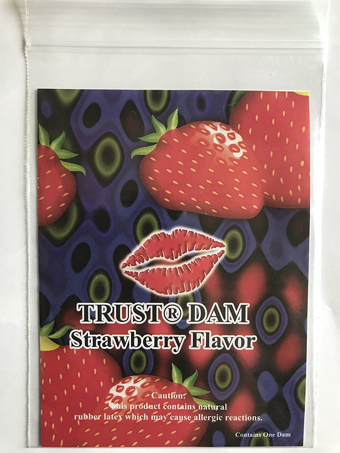 How To Use Trust Dam 25-Pack Dental Dams - Strawberry Flavored Latex ...