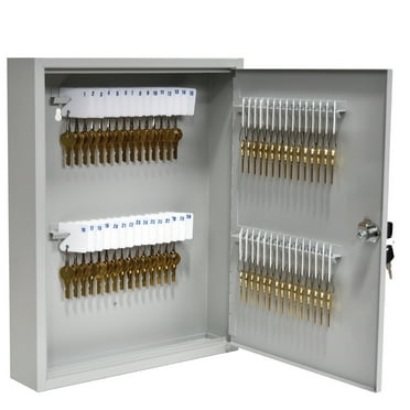 First Alert Steel Wall Mount Key Cabinet Safe with Key Lock, 3060F ...