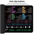 Extra Large Gaming Mouse Pad - Durable Office Keyboard Mat for Enhanced ...