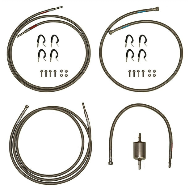 JEGS 13657 Quick-Fix Complete Fuel Line Kit 1999-2003 Chevy Silverado ...