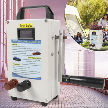 Miumaeov Mini Hydro Generator Portable Hydro Power Station Water ...