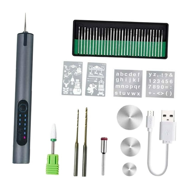 Electric Engraving Pen Etching Engraving Tool Portable Adjustable ...