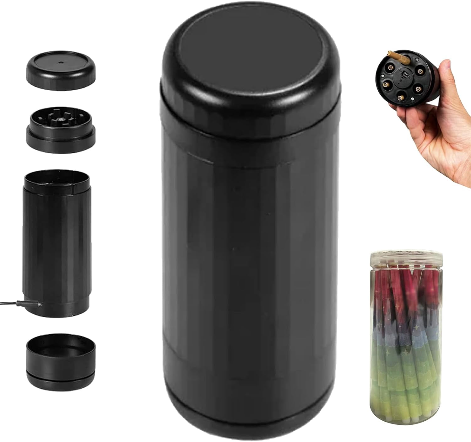 Zablendpro - 2in1 Roller Grinder, Portable Swifty Roll Cylinder Grinder ...