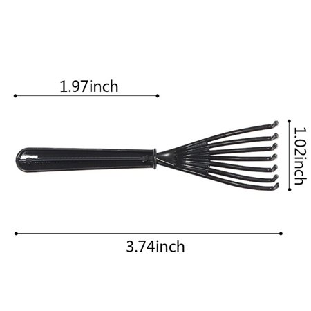 Peigne à cheveux bouclés professionnel rouleau rond brosse cuir chevelu ...