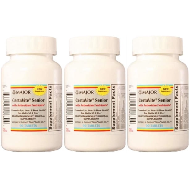 Centrum Certavite Senior with Antioxidant Nutrients Multivitamin Multi ...