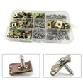 170x Car Fender Bumper Fastener U Nuts Clips&Self Tapping Screws ...