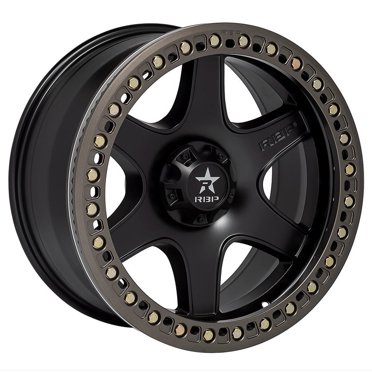24" Black With Natural Accents 73R Atomic Wheel by RBP (Rolling Big ...