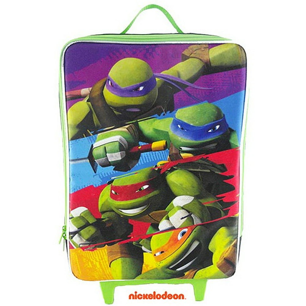 Nickelodeon - Teenage Mutant Ninja Turtles Luggage, Black - Walmart.com ...