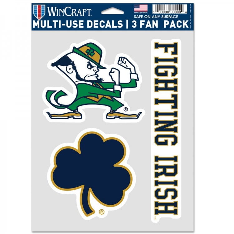 Click here for Wincraft Notre Dame Fighting Irish 3 Fan Pack Deca... prices