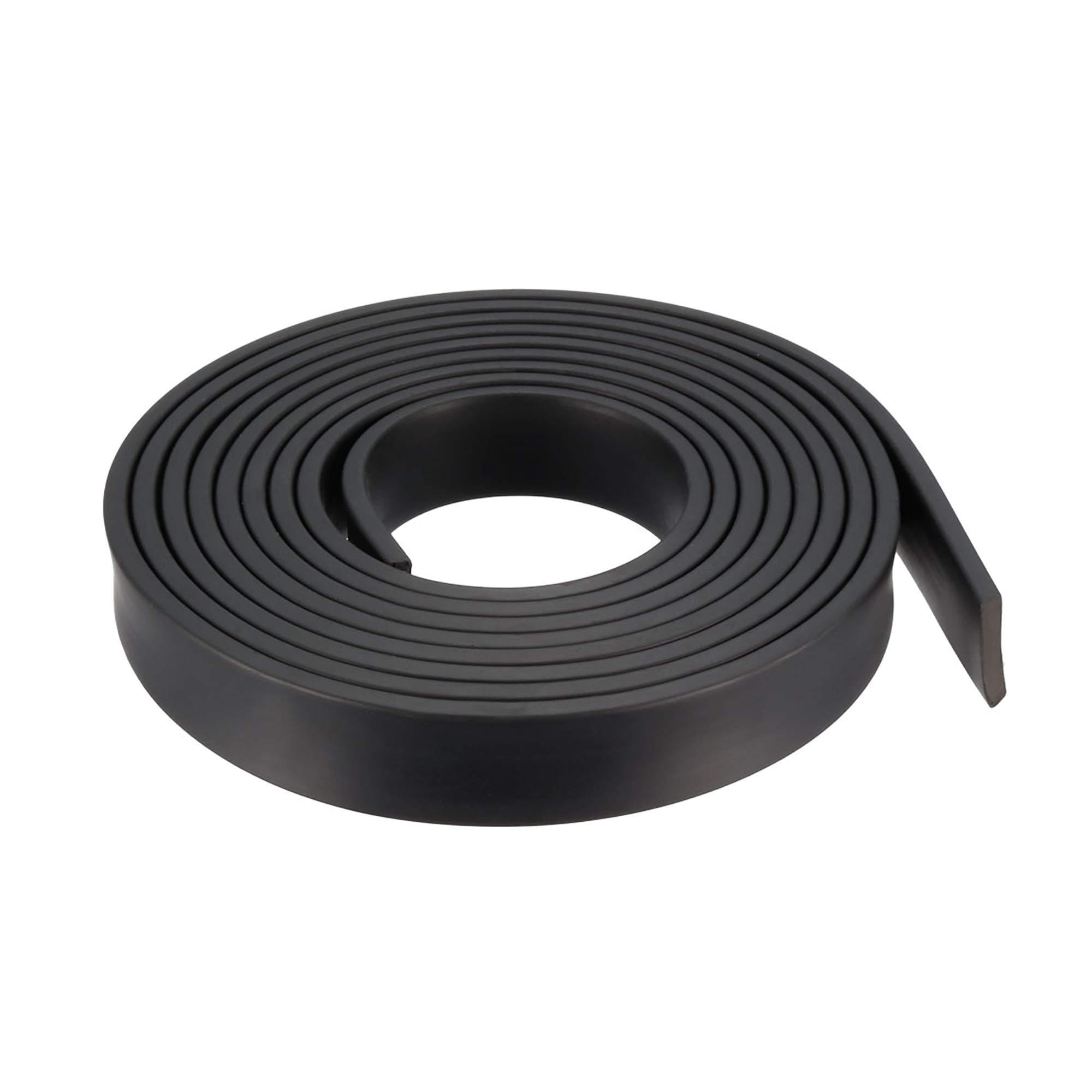 Solid Rectangle Rubber Seal Strip 25mm Wide 5mm Thick 3 Meters Long ...