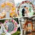 TINANA Round Balloon Arch Kit with Accessories 7.2 Feet Metal Frame for ...